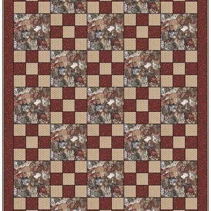 Nine Plus One 3-yard Quilt Pattern - Digital Download - Etsy