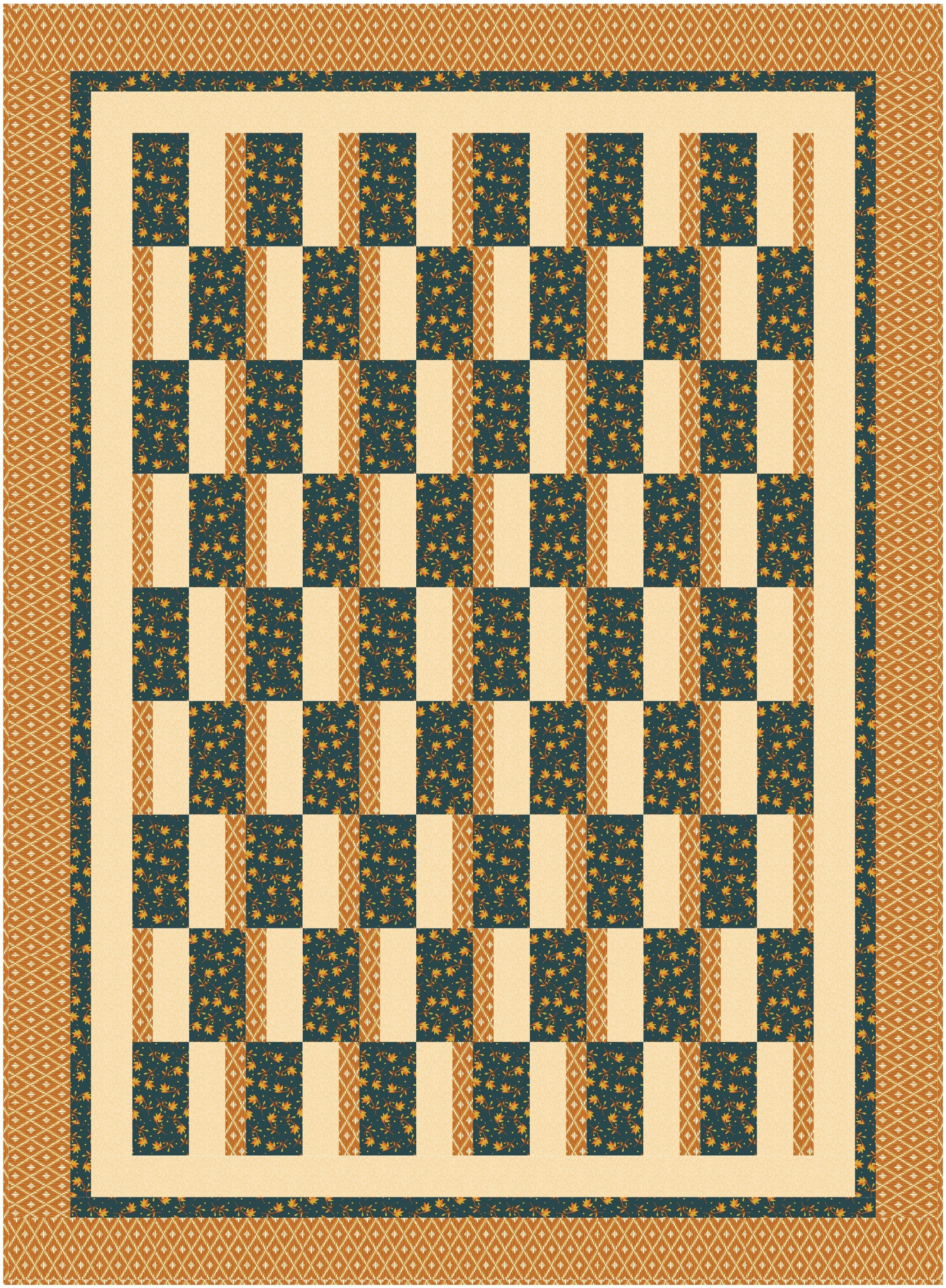 Simply Strips 3-yard Quilt Pattern - Digital Download - Etsy