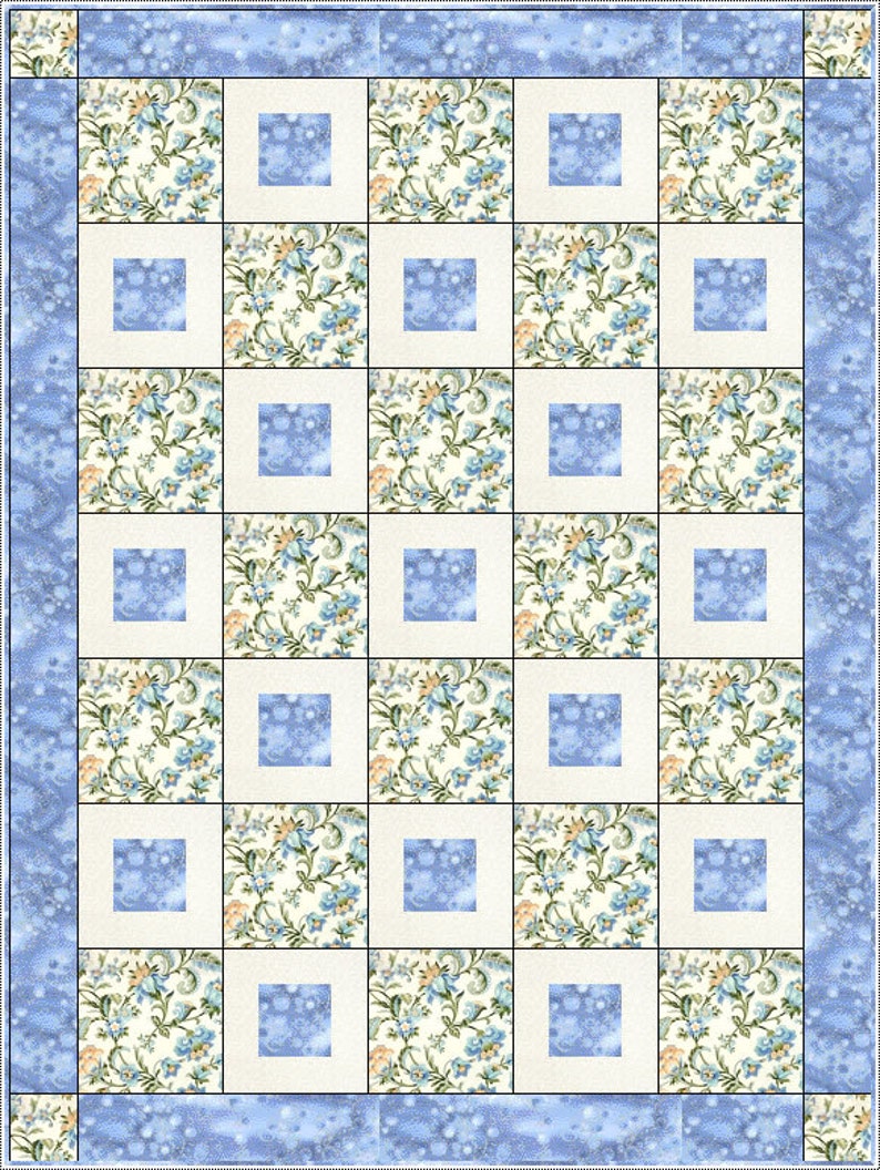 Pretty Please Downloadable 3-yard Quilt Pattern | Etsy