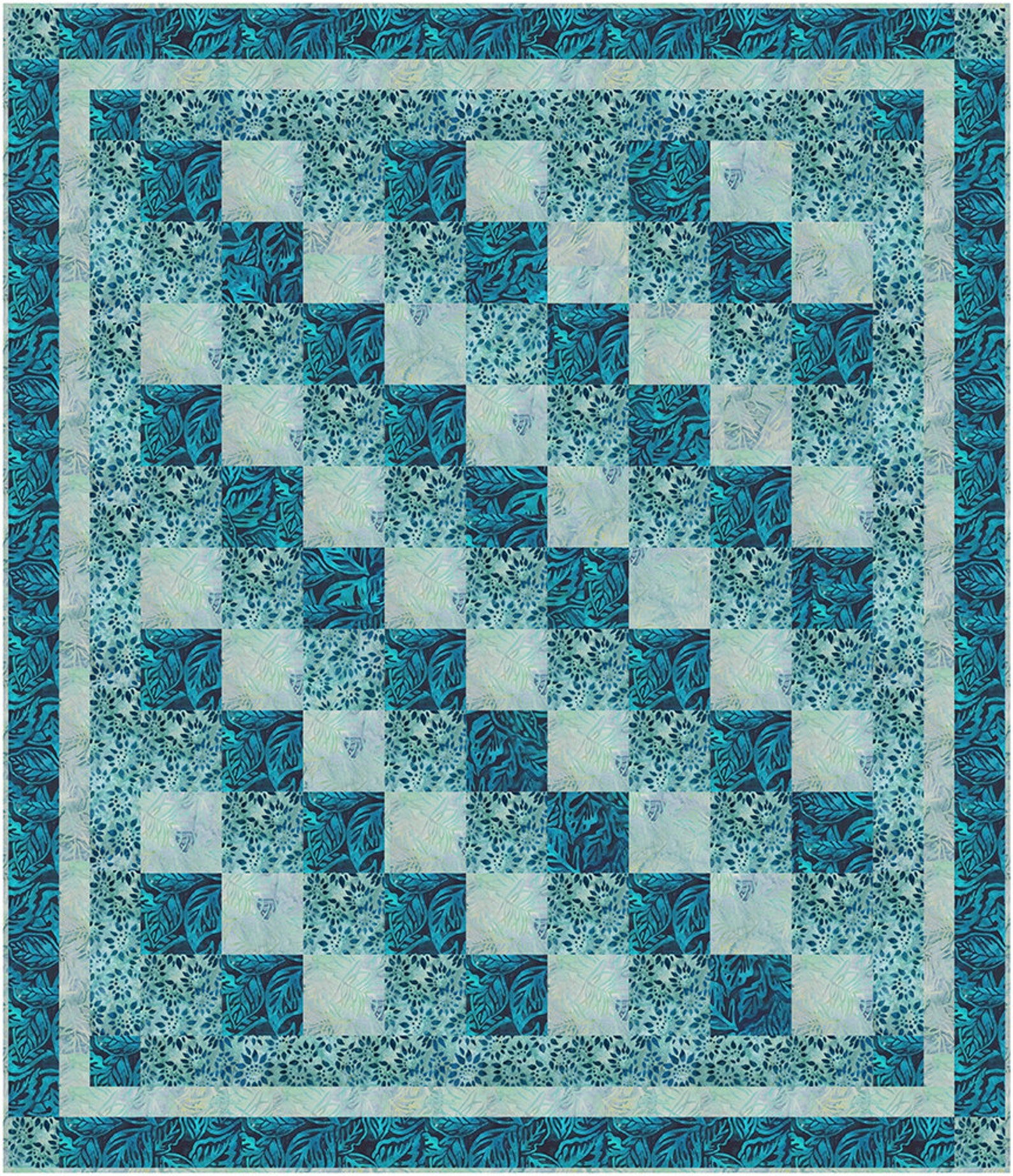 Four Square 3-yard Quilt Pattern - Digital Download - Etsy