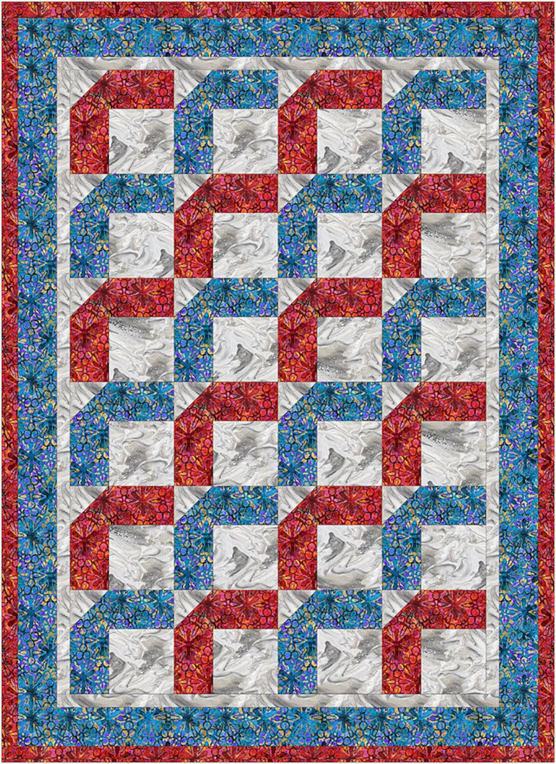 Boomerang 3-yard Quilt Pattern - Digital Download - Etsy