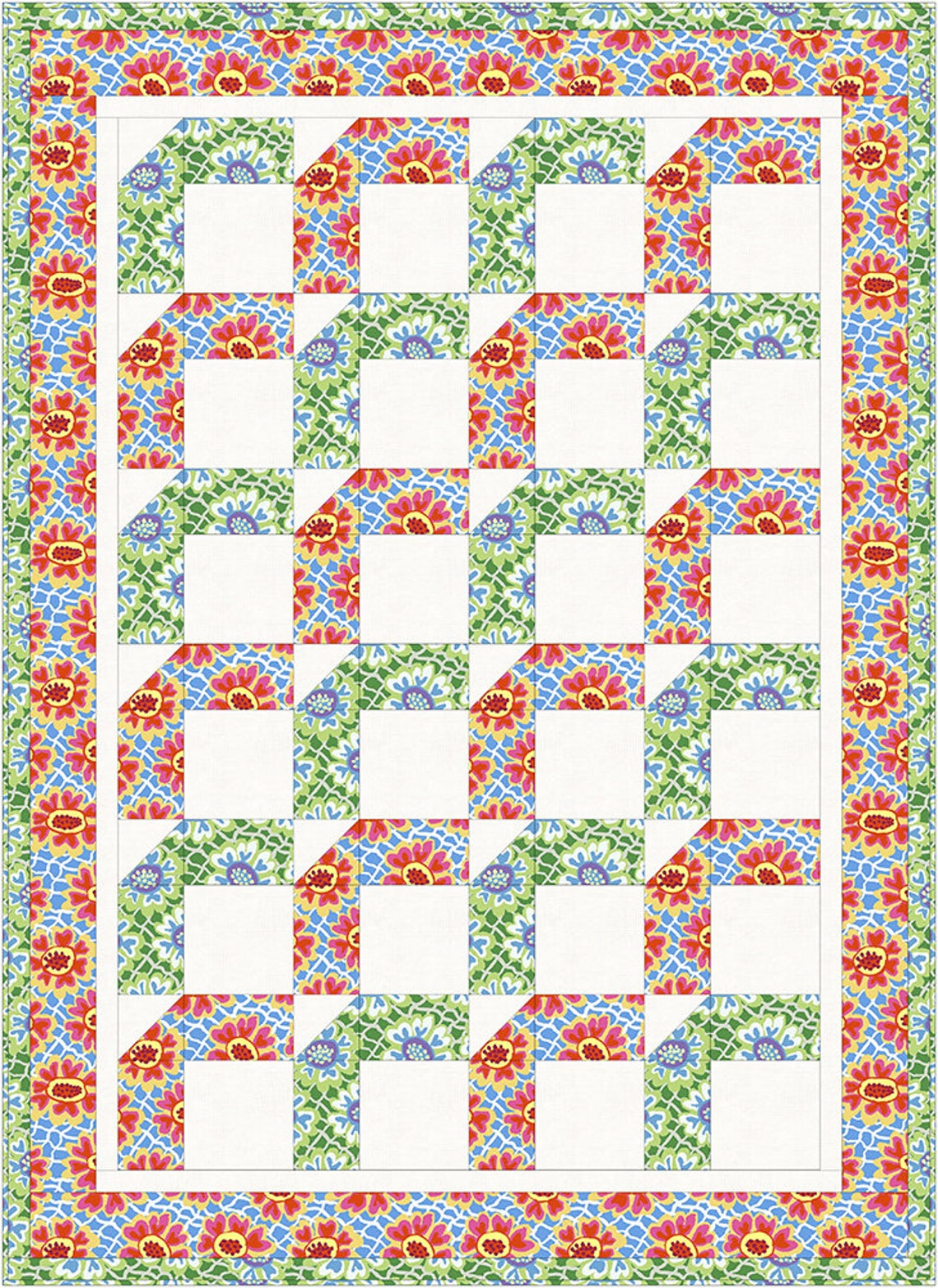Boomerang 3-yard Quilt Pattern - Digital Download - Etsy
