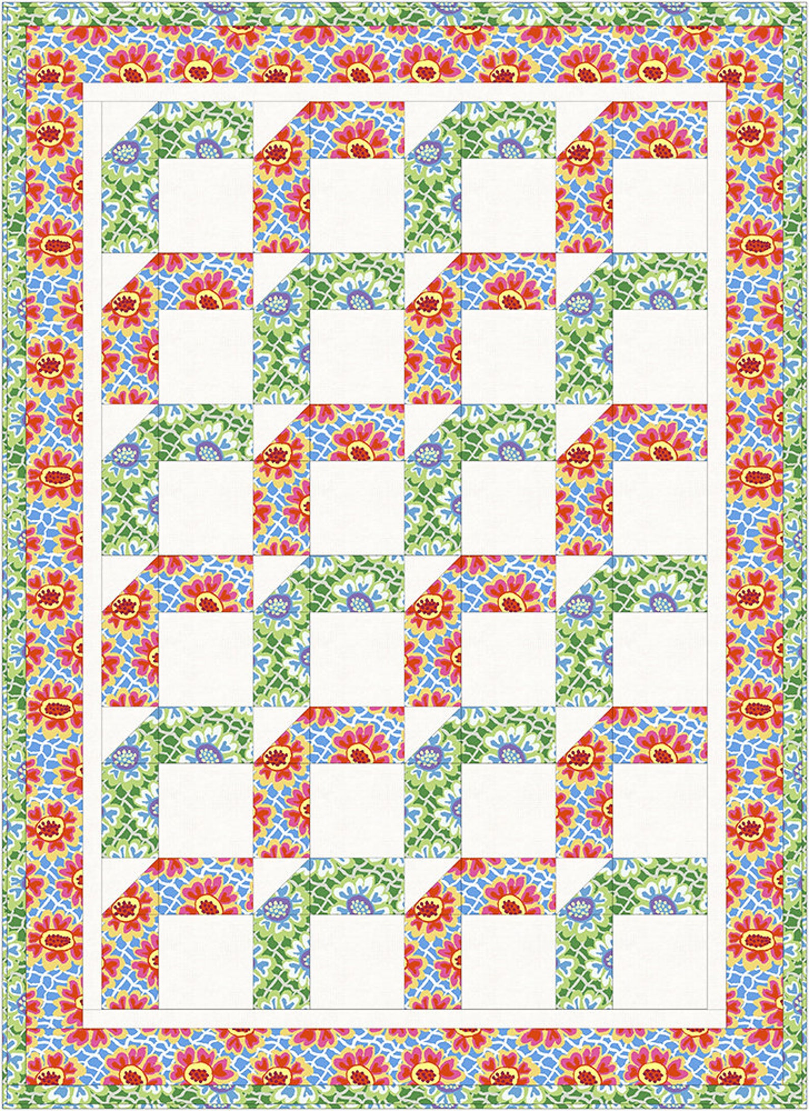 Boomerang 3-yard Quilt Pattern - Digital Download - Etsy