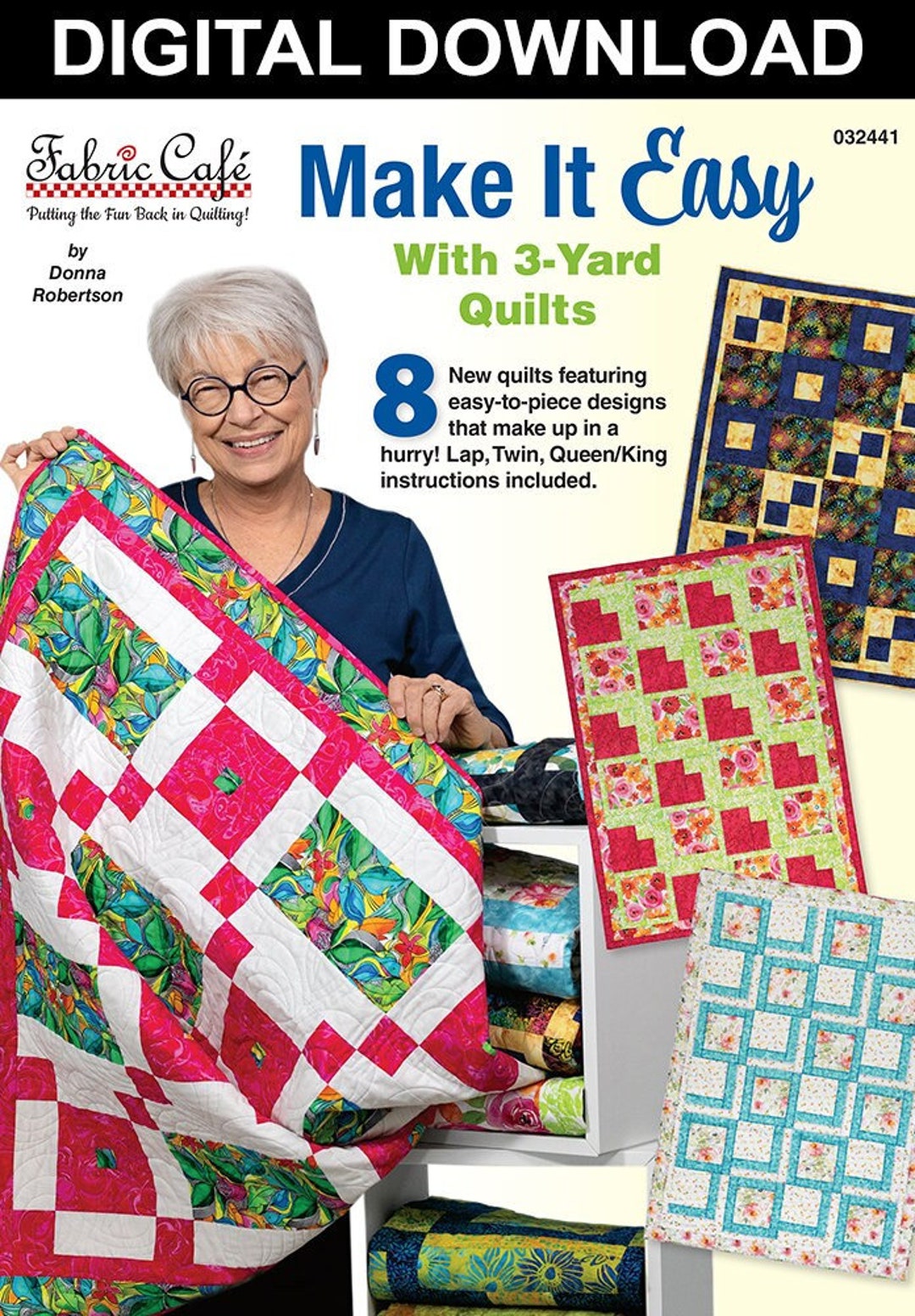 Make It Easy With 3-yard Quilts Downloadable Pattern Book - Etsy