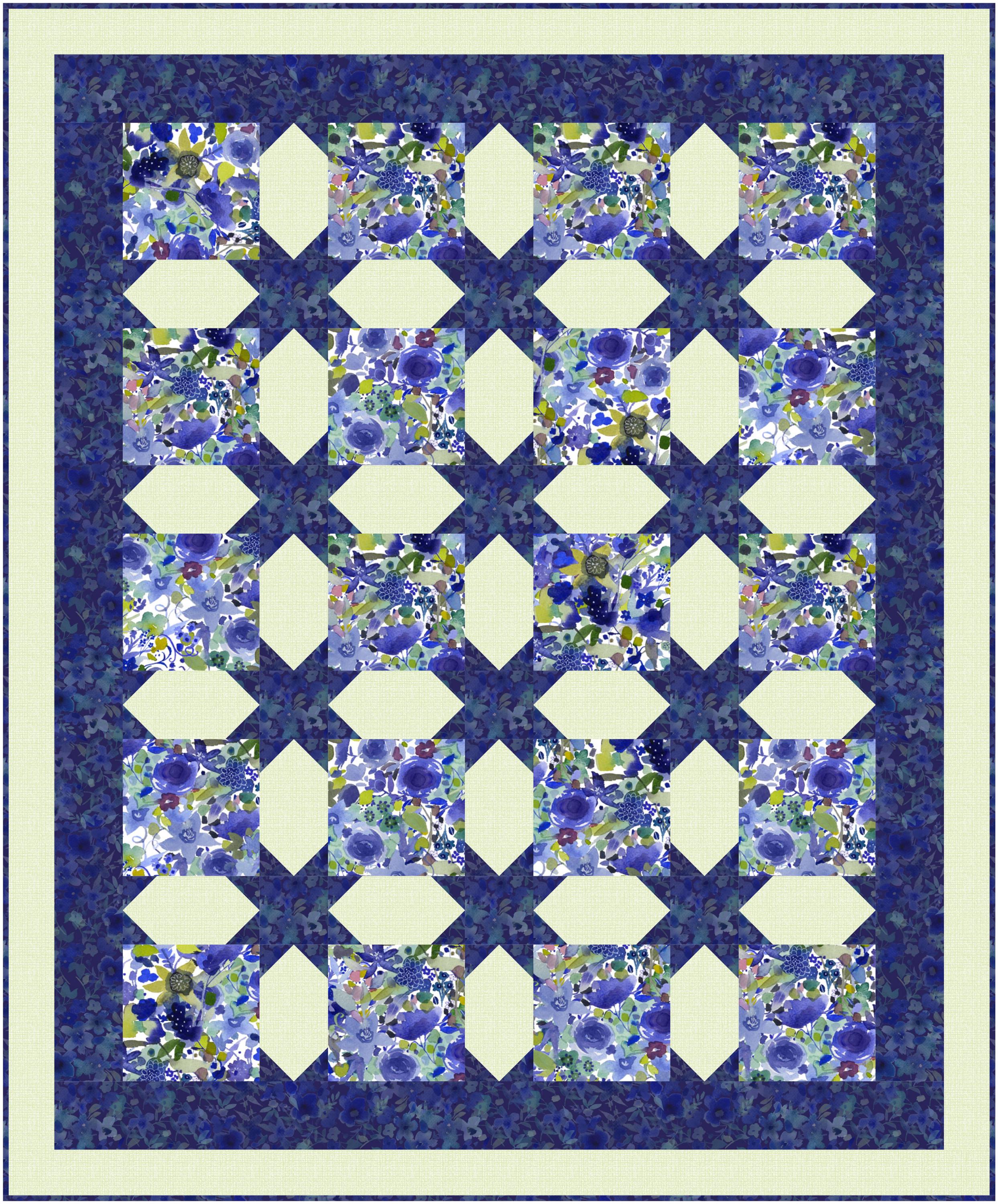Vintage 3-yard Quilt Pattern | Perfect for 6-inch Panels - Digital ...