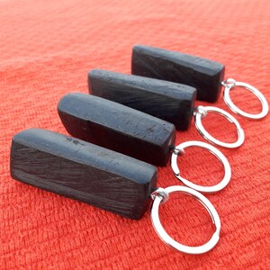 Handcrafted Irish Bog Oak Keychain 6000-YEAR Old-ancient Oak Forest ...