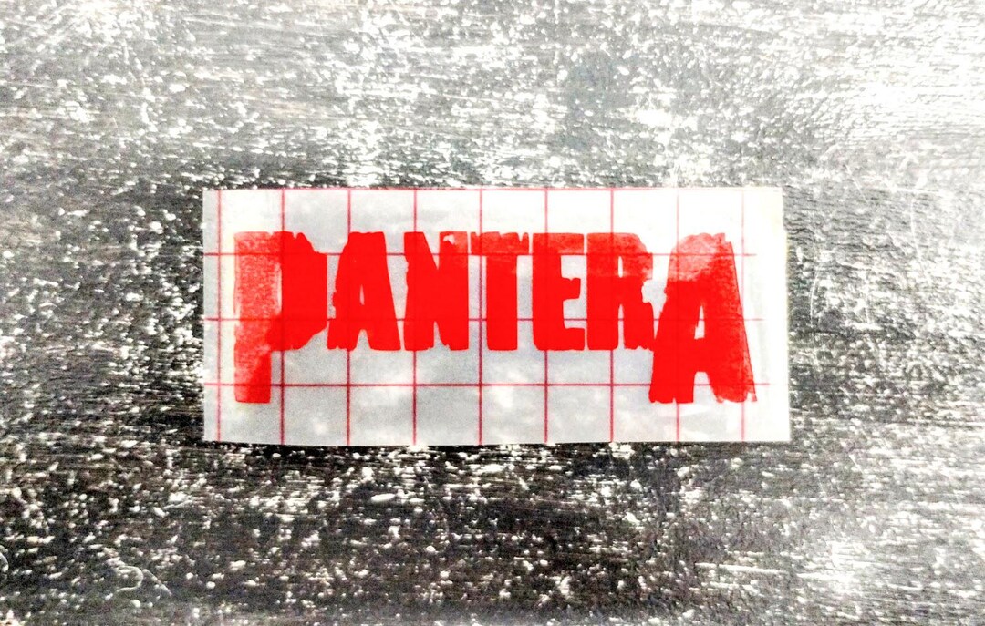 Pantera Vinyl Decal Buy One Get One Free Heavy Metal Cowboys From Hell Walk Im Broken Cemetery ...