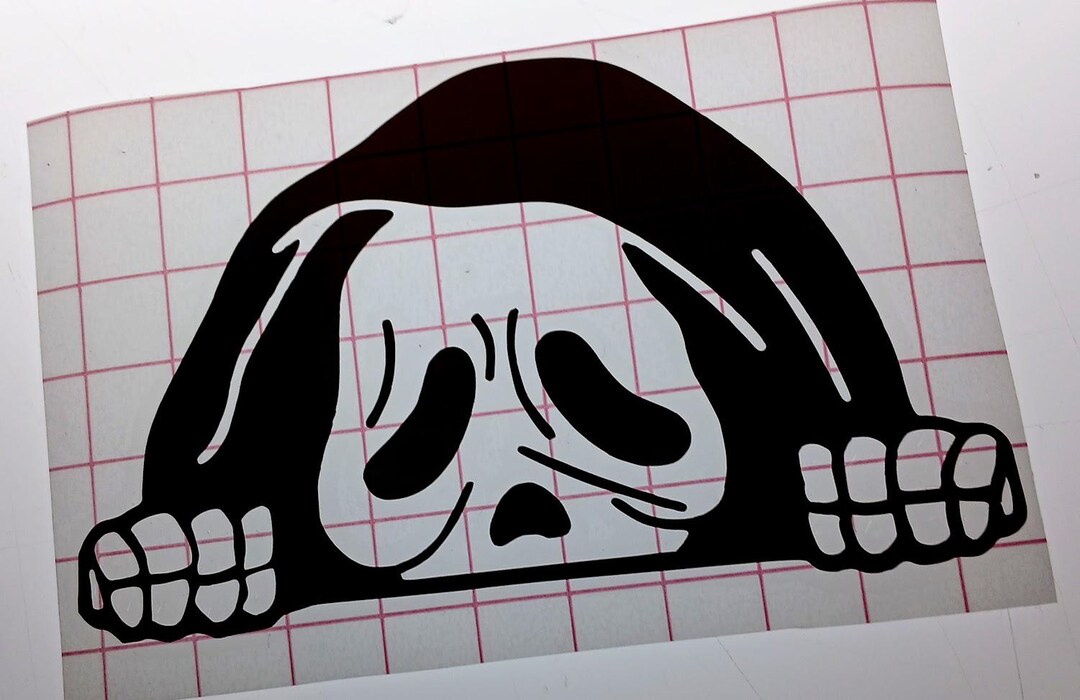Ghostface Premium Vinyl Decal | Grim Reaper | Scream | Ghost Face ...