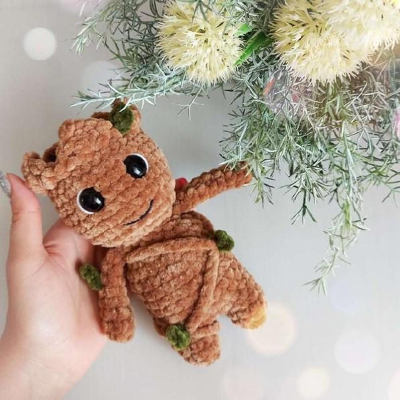 Baby Groot Cute Amigurumi Groot Crochet Pattern Easy Groot Cartoons ...