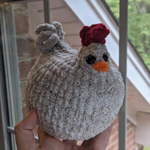 Chunky Chicken Crochet Pattern, Stuffed Plush Easy Cute Chicken ...