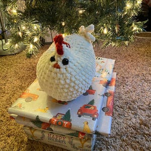 Chunky Chicken Crochet Pattern, Stuffed Plush Easy Cute Chicken ...