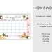 Polynesian 2025 Calendar | 2025 Calendar Printable | 2025 Calendar | A4 ...