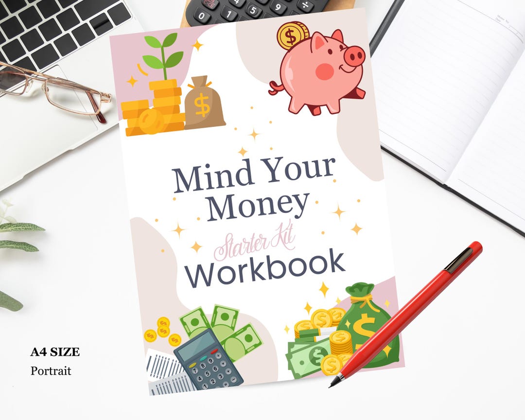 Mind Your Money Starter Kit Simple Money Tracker Workbook Tracker ...