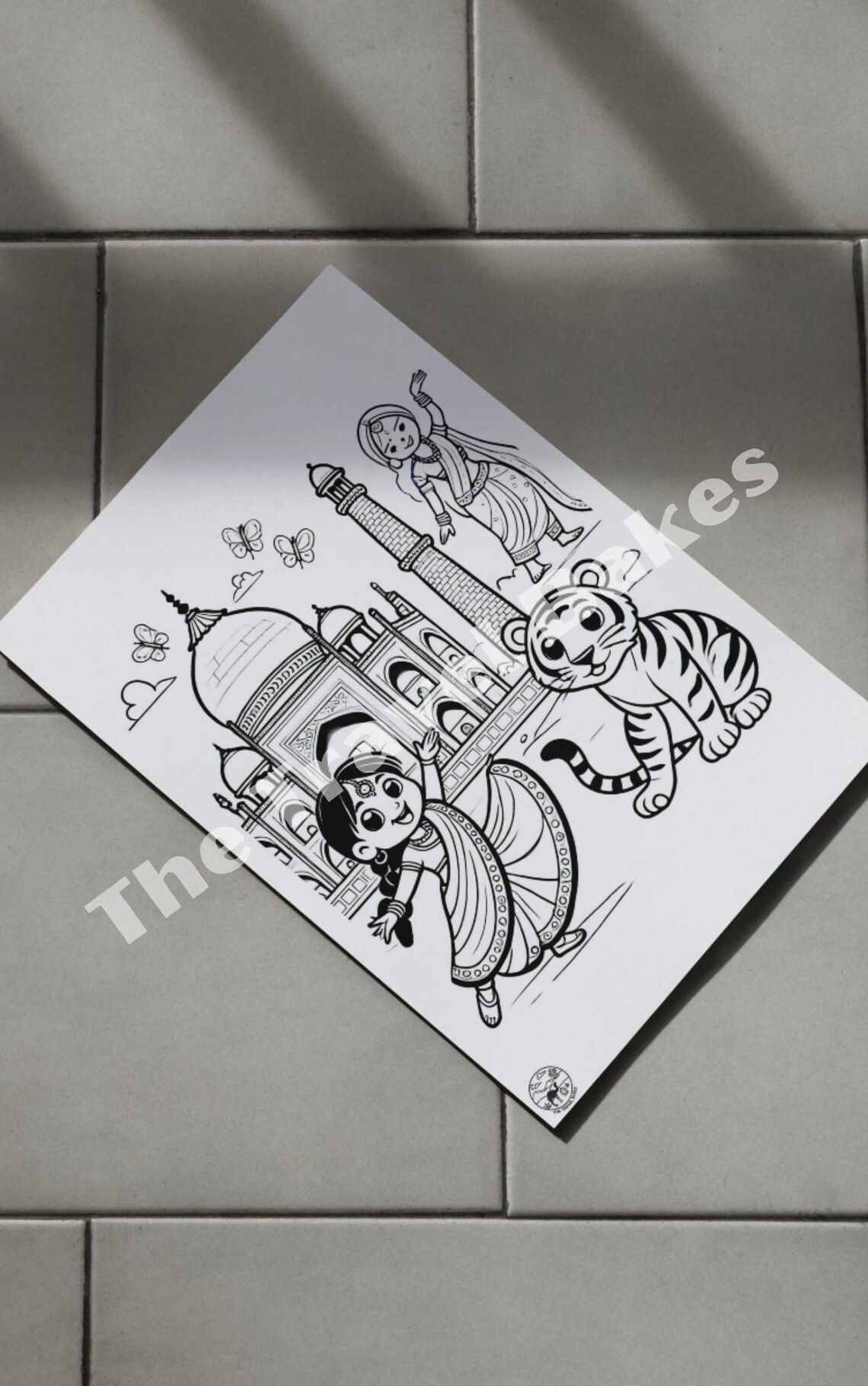 Little Travelers Around the World Coloring Book for Kids - 50 Countries ...