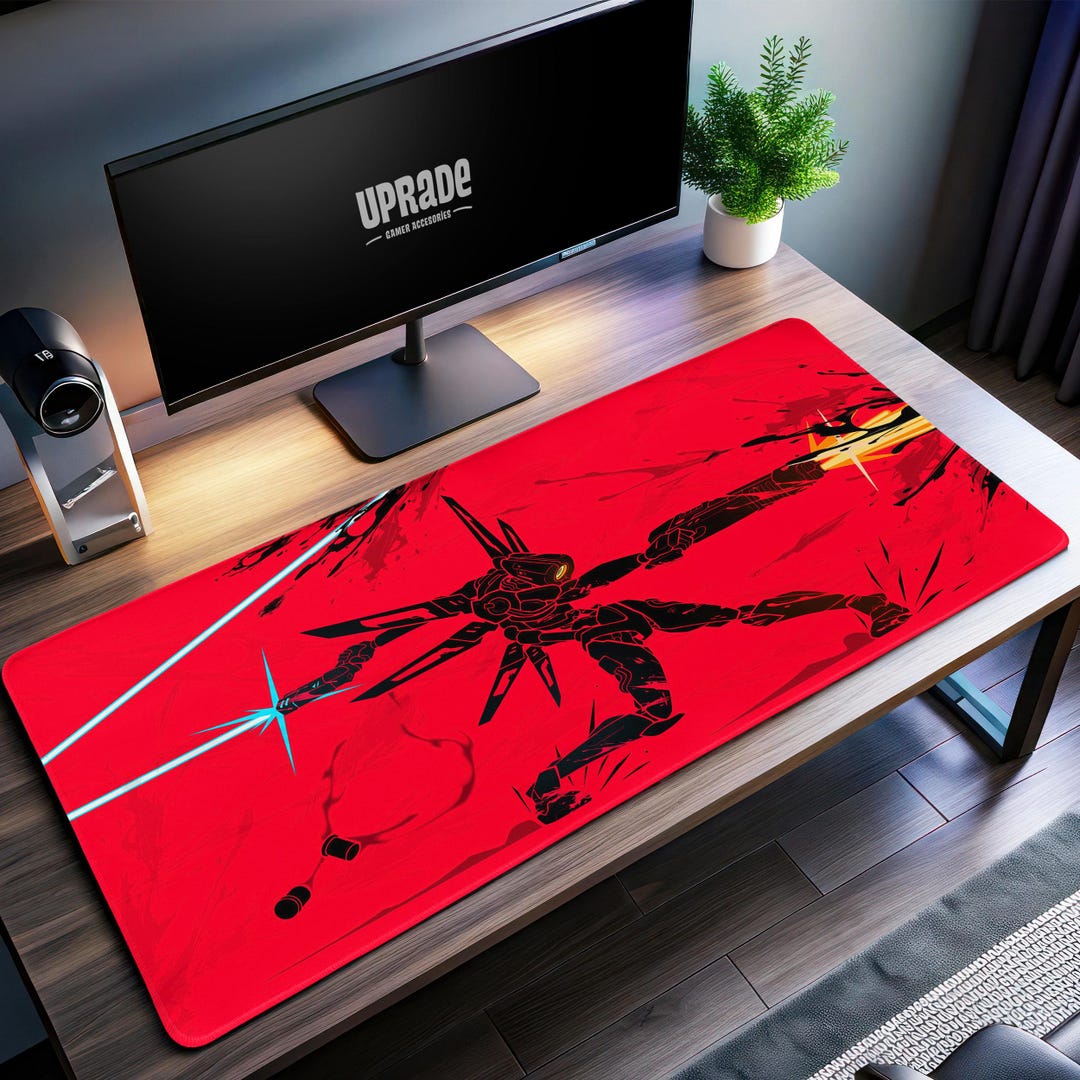 ULTRAKILL Action Scene Desk Mat Dynamic Retro Shooter Gaming Pad ...