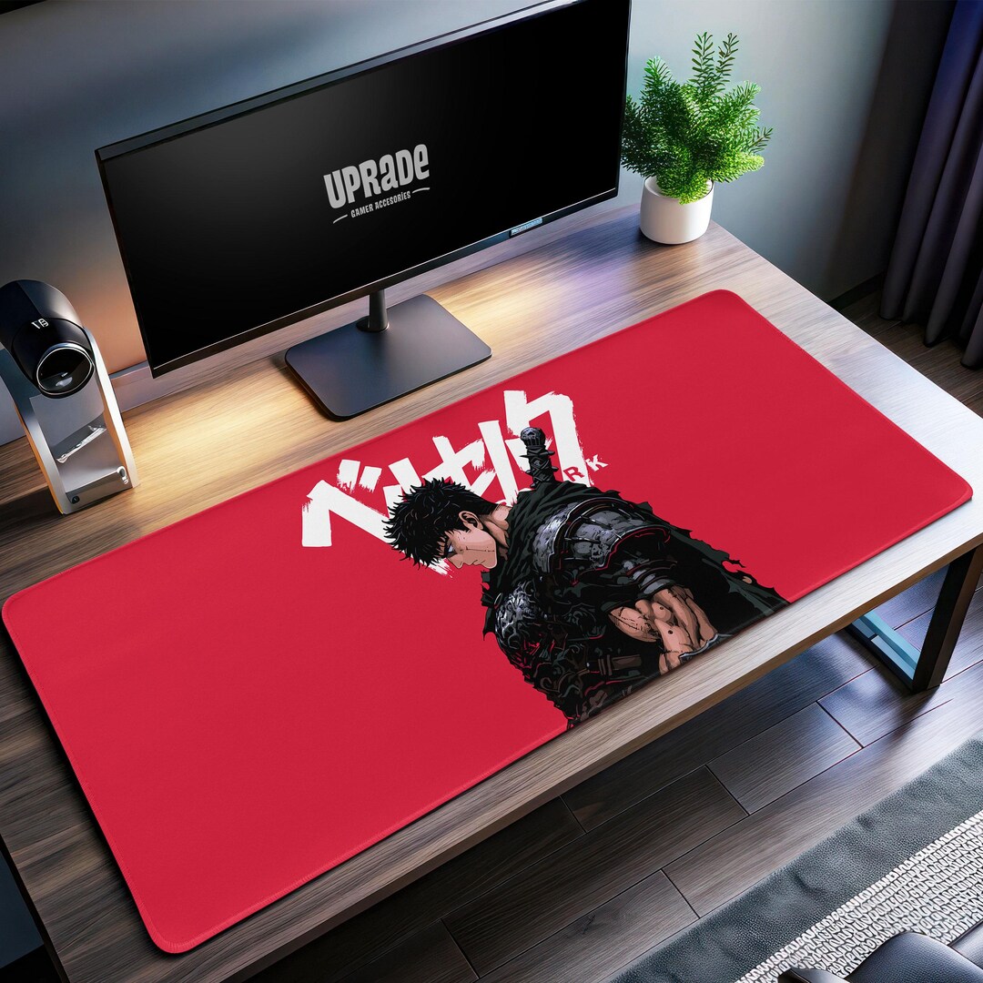 Guts Berserk Desk Mat - Iconic Manga Warrior Mouse Pad, Perfect for ...