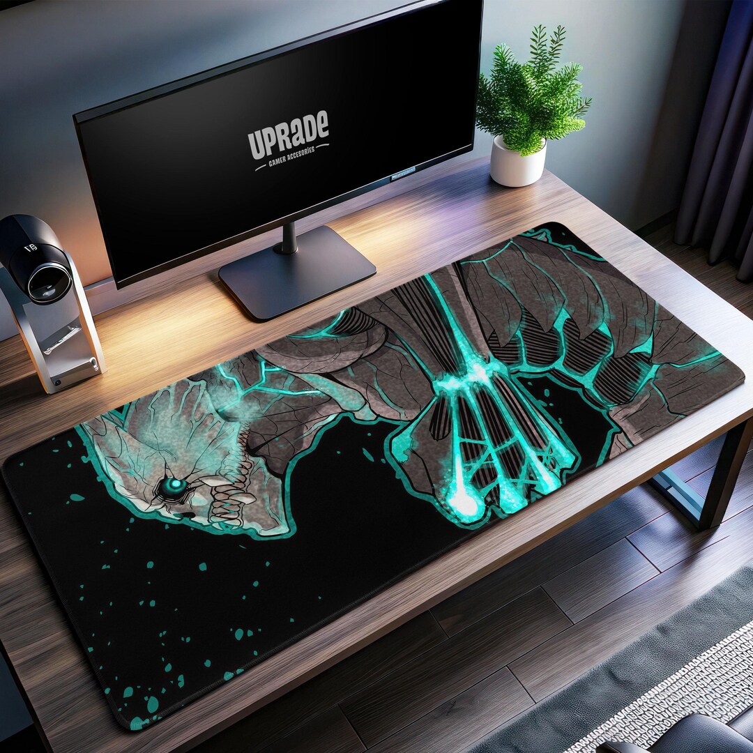 Kaiju No. 8 Attack Desk Mat - Dynamic Manga Monster Art, Gaming Mouse ...