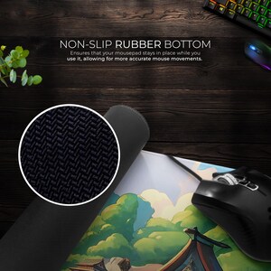 Blastoise's Onsen Adventure: Ultimate Gamer's Desk Mat - Perfect Gift ...