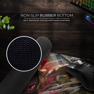 Dynamic Umbreon Pokémon Desk Mat - Action-packed Gaming Pad for Pokémon ...