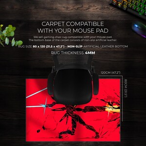 ULTRAKILL Action Scene Desk Mat Dynamic Retro Shooter Gaming Pad ...