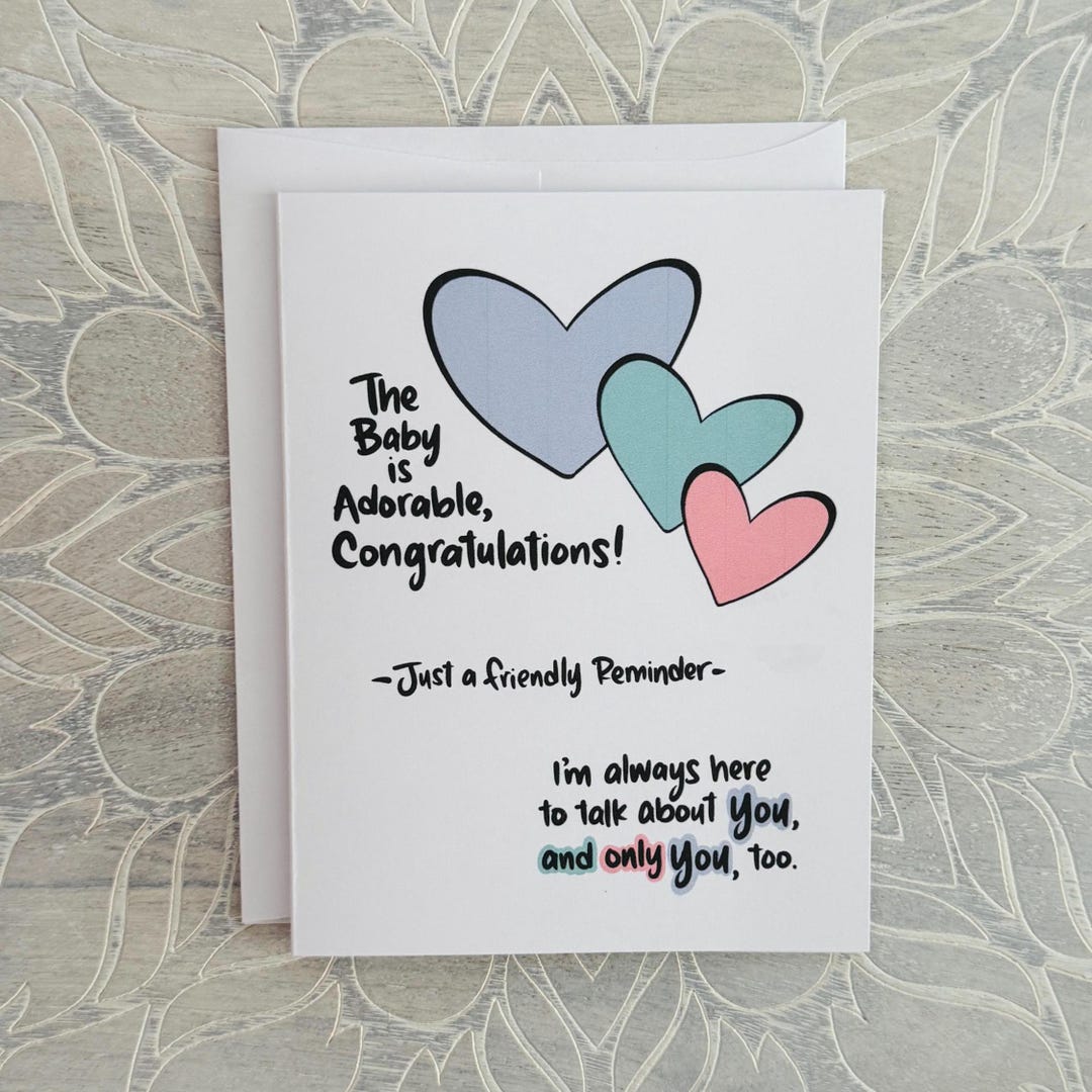 New Mom Post Partum Card- Here for YOU - Etsy