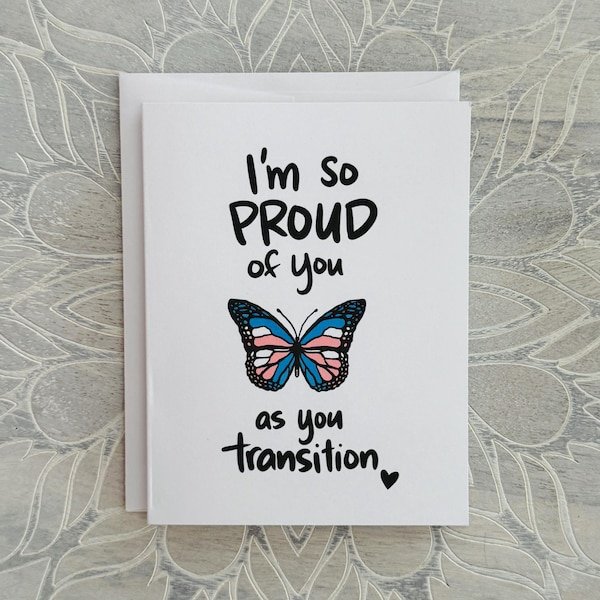 Transgender Cards - Etsy