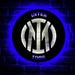 Inter Milan Led Sign, Inter Milan Wall Art, Inter Milan Wall Sign ...