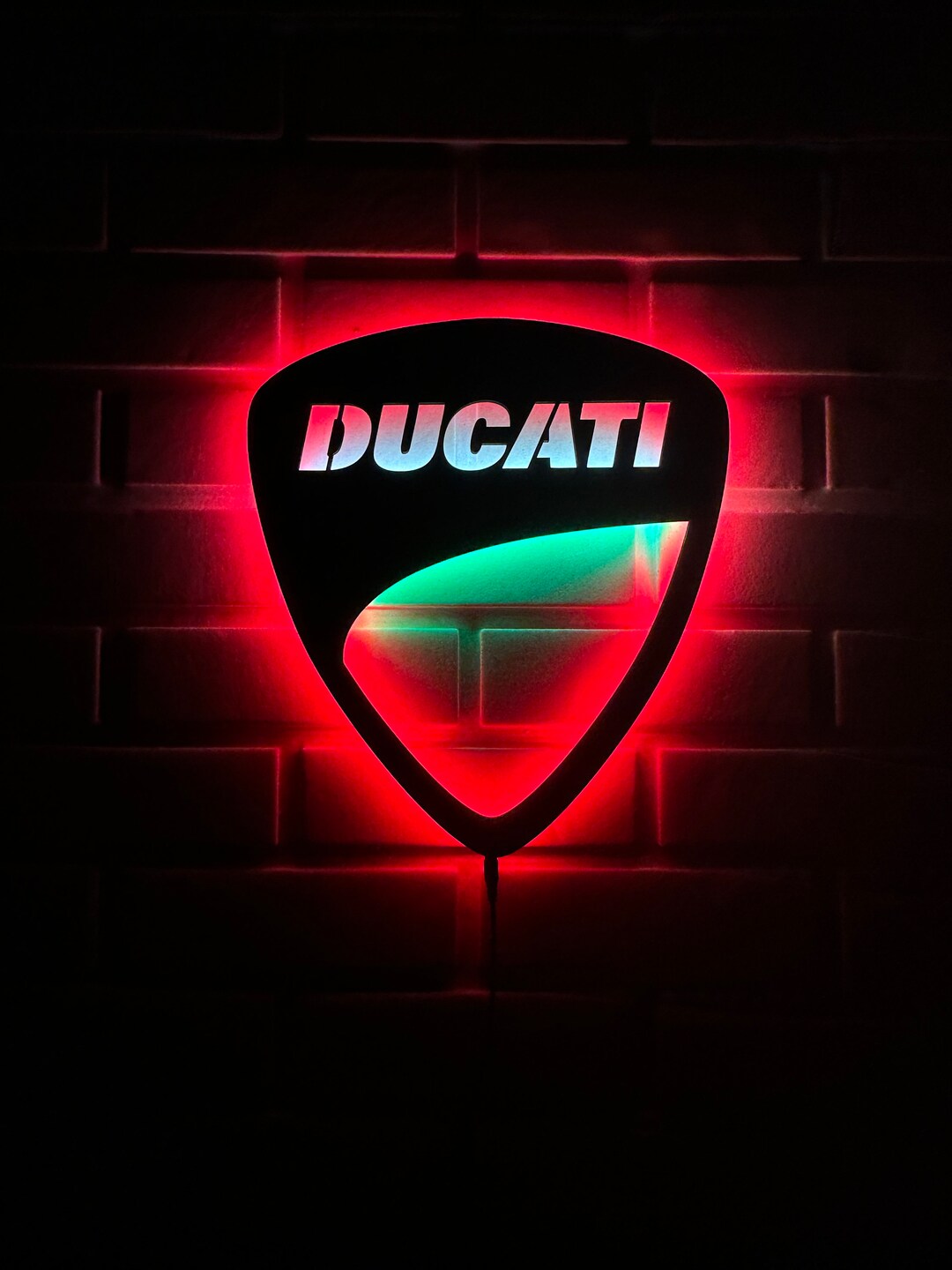 Ducati Led Sign, Ducati Wall Art, Ducati Wall Sign, Ducati Wall Decor, Ducati Neon Sign, Ducati ...