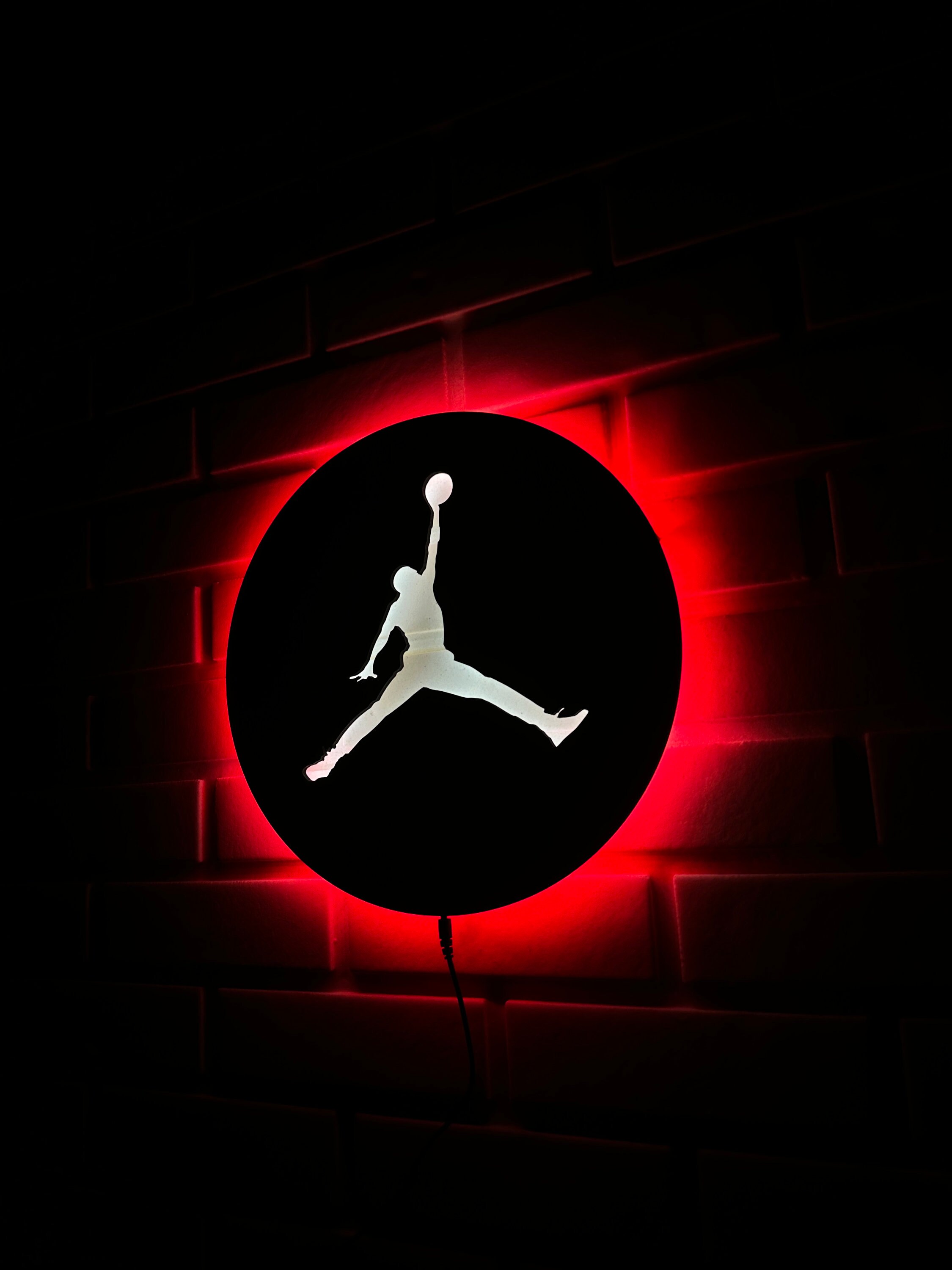 Michael Jordan Led Sign, Jordan Wall Art, Air Jordan Wall Sign, Jordan ...