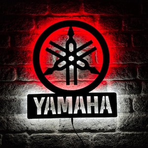 Yamaha Led Sign, Yamaha Wall Art, Yamaha Wall Sign, Yamaha Wall Decor ...