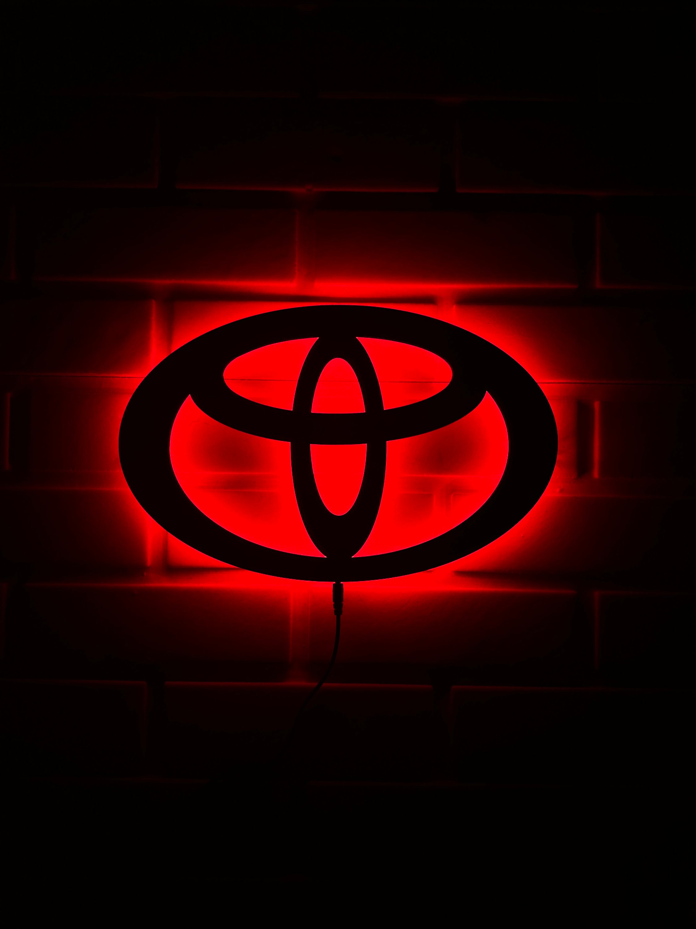 Toyota Led Sign, Toyota Wall Art, Toyota Wall Sign, Toyota Wall Decor ...