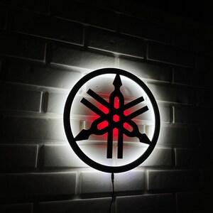 Yamaha Led Sign, Yamaha Wall Art, Yamaha Wall Sign, Yamaha Wall Decor ...