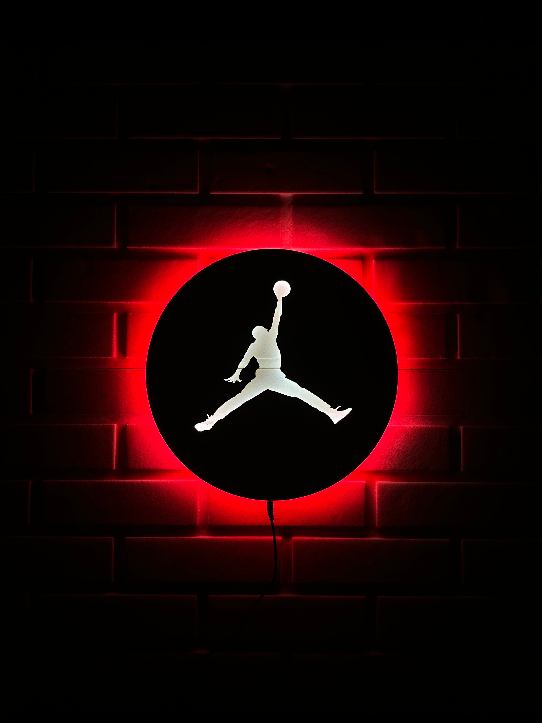 Michael Jordan Led Sign, Jordan Wall Art, Air Jordan Wall Sign, Jordan ...