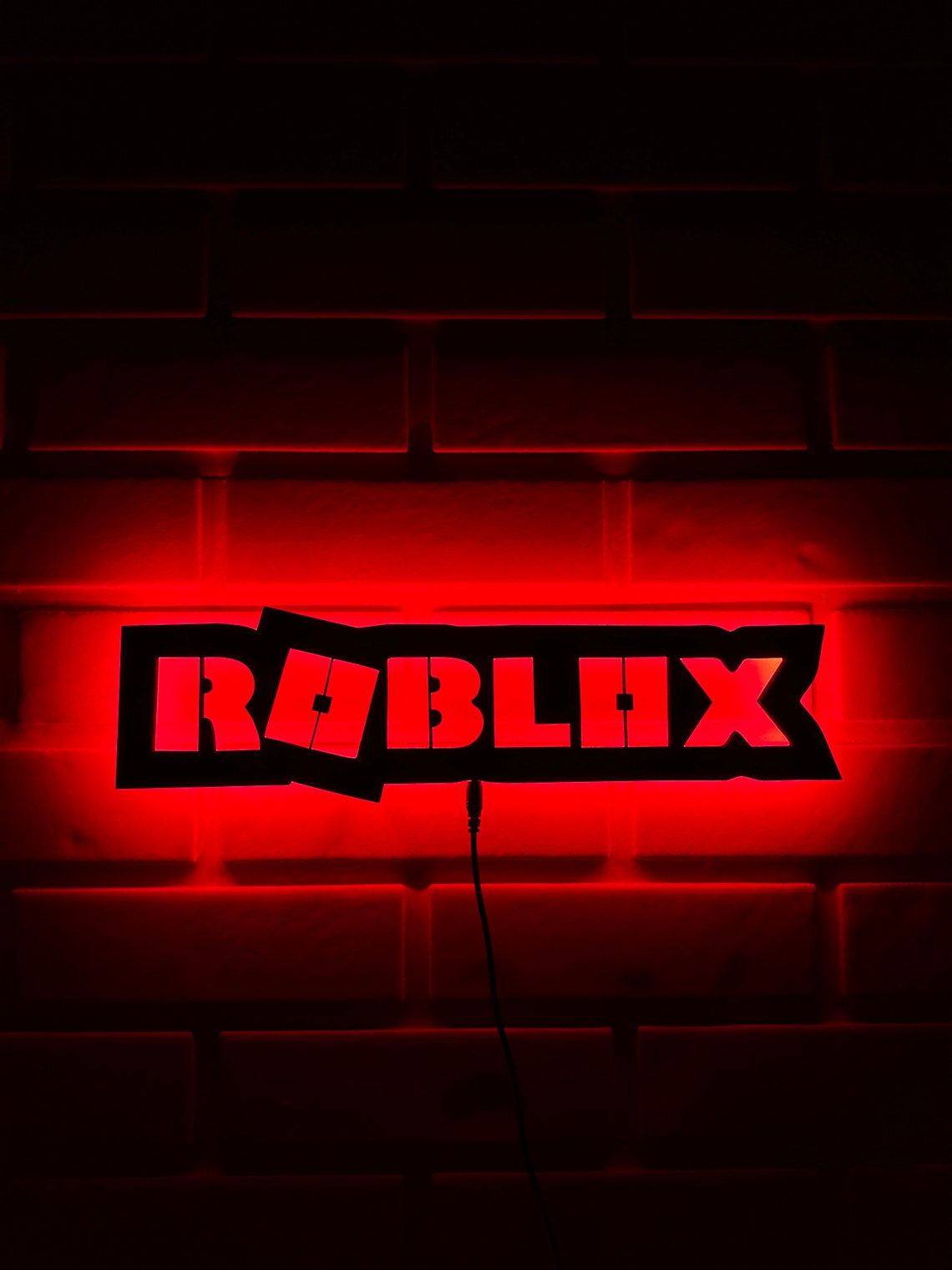 Roblox Gaming Led Sign, Roblox Wall Art, Roblox Wall Sign, Roblox Wall ...