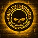 Harley Davidson Motorcycles Led Sign, Harley Davidson Wall Art, Harley ...