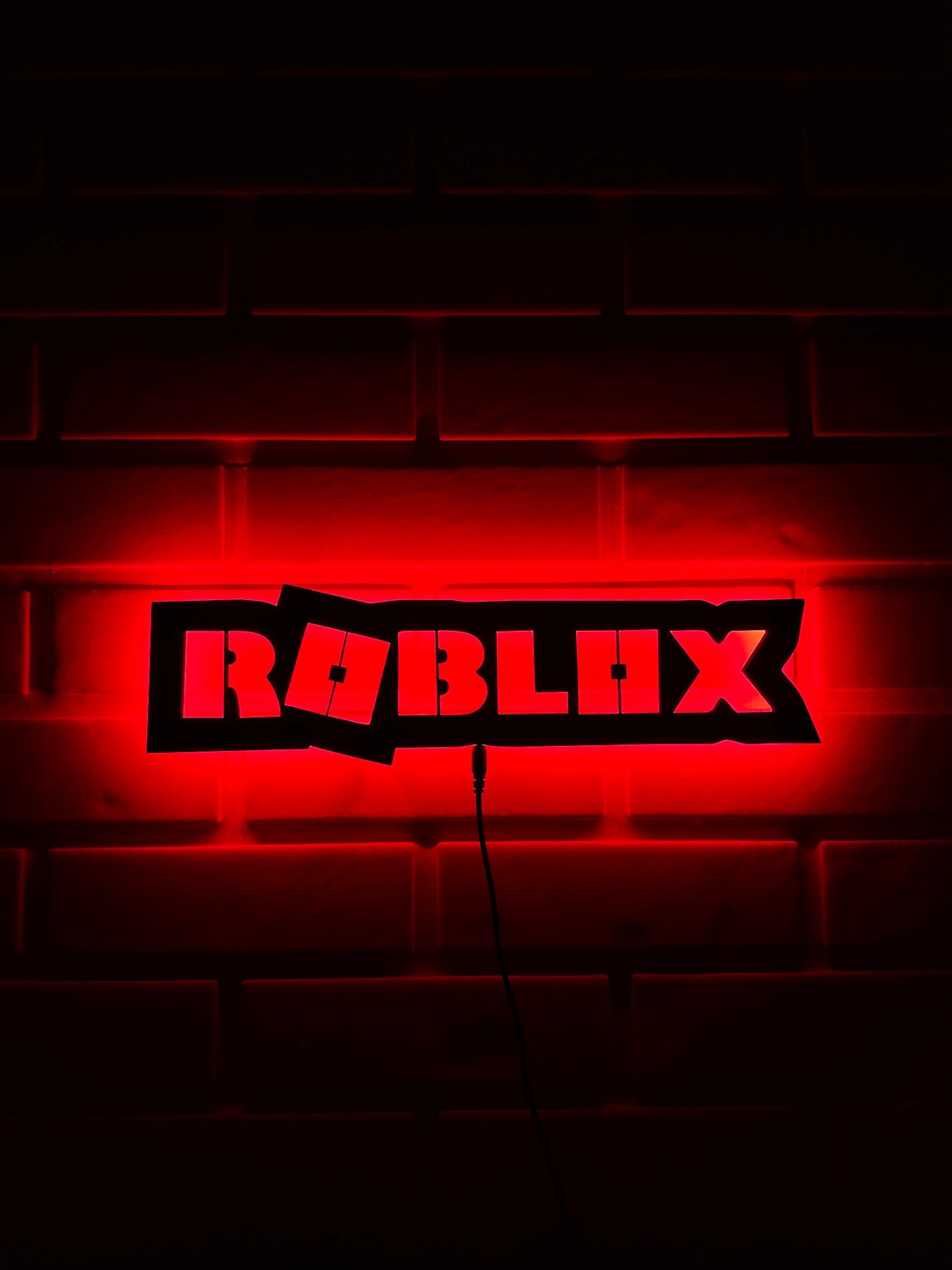 Roblox Gaming Led Sign, Roblox Wall Art, Roblox Wall Sign, Roblox Wall ...