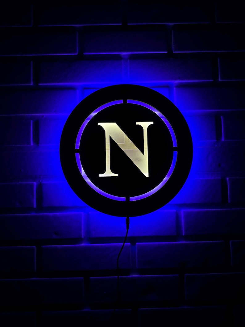 Napoli Led Sign, Napoli Wall Art, Napoli Wall Sign, Napoli Wall Decor ...