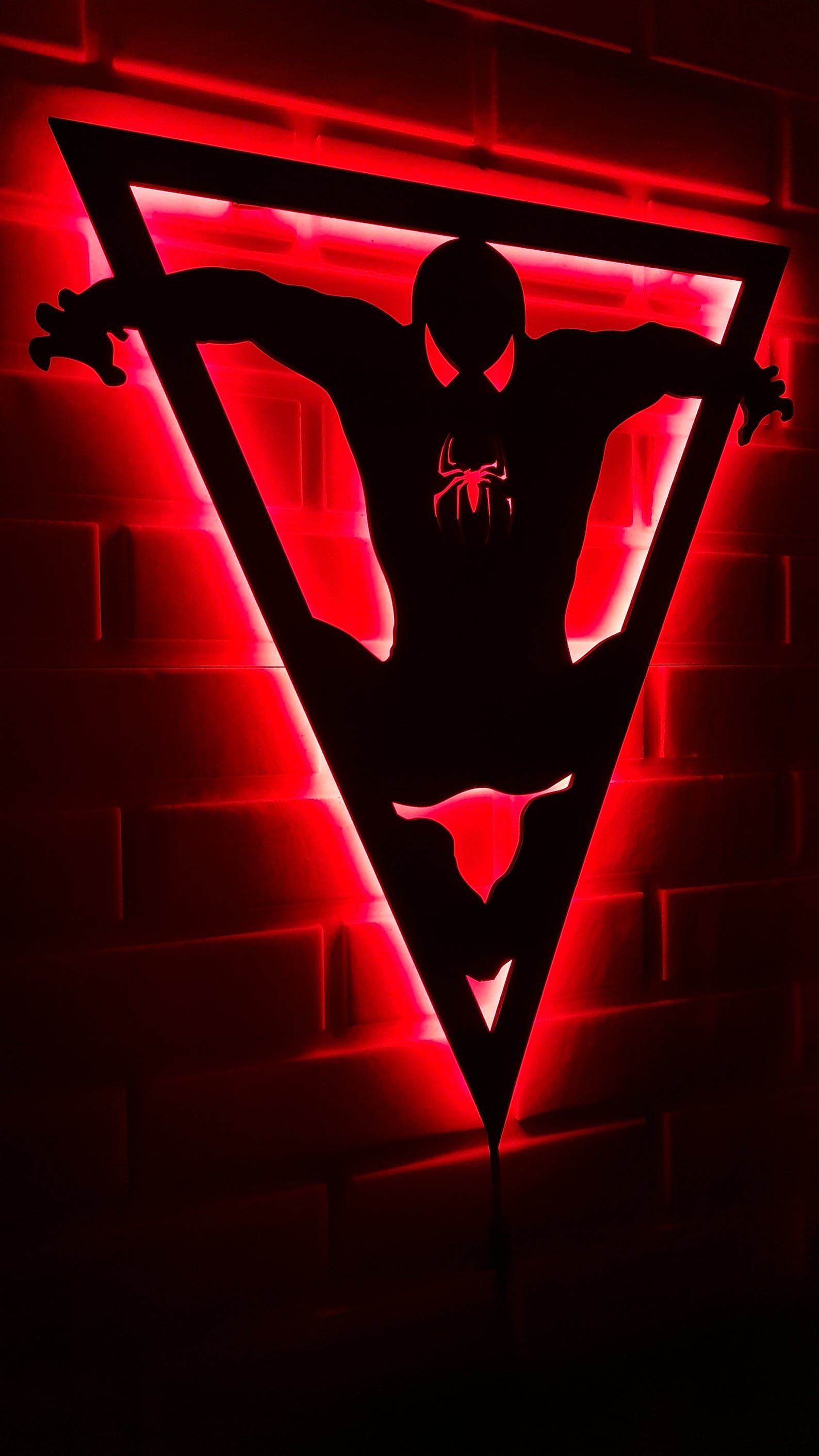 Spiderman Led Sign, Spiderman Wall Art, Spiderman Wall Sign, Spiderman ...