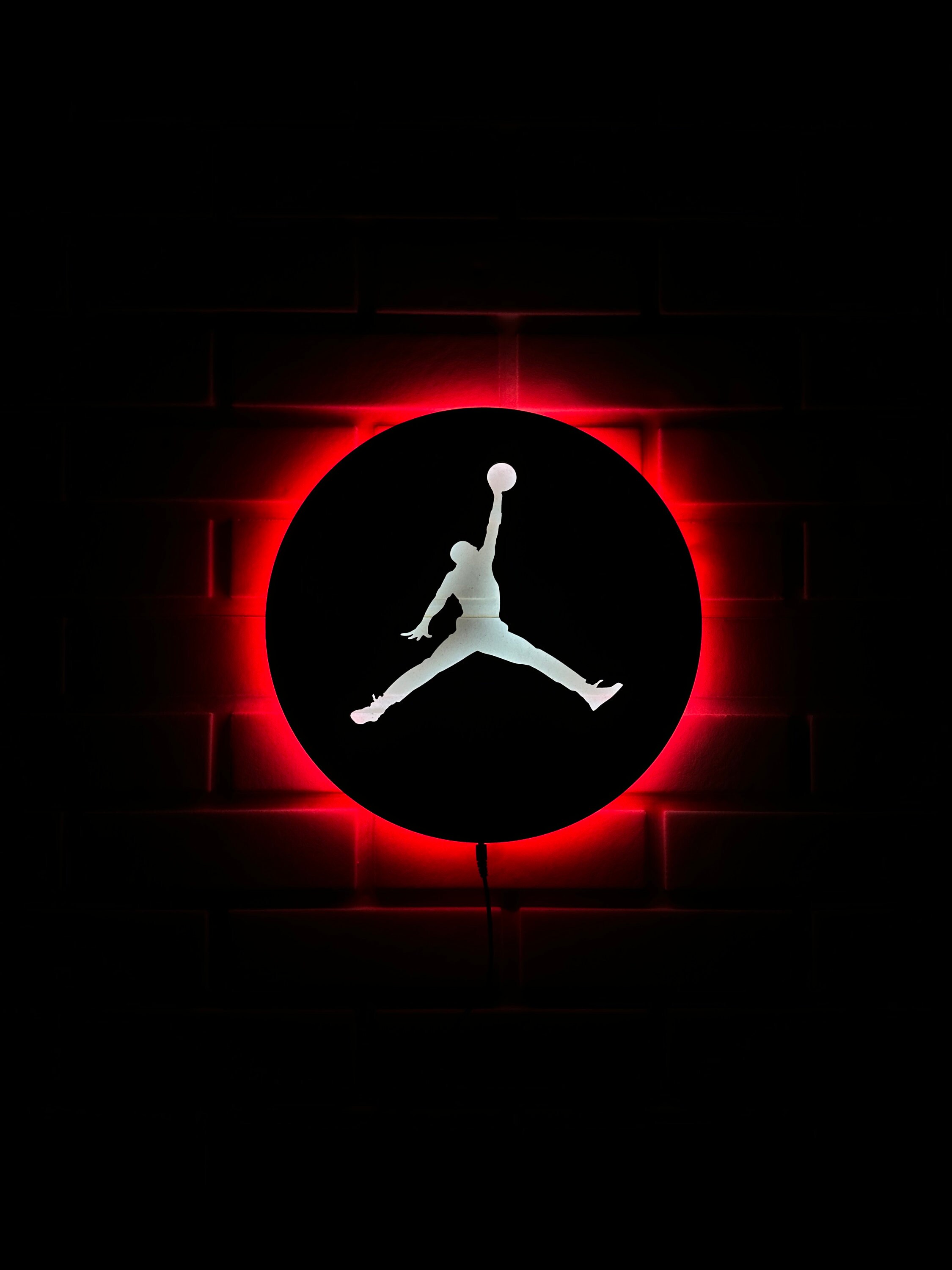 Michael Jordan Led Sign, Jordan Wall Art, Air Jordan Wall Sign, Jordan ...