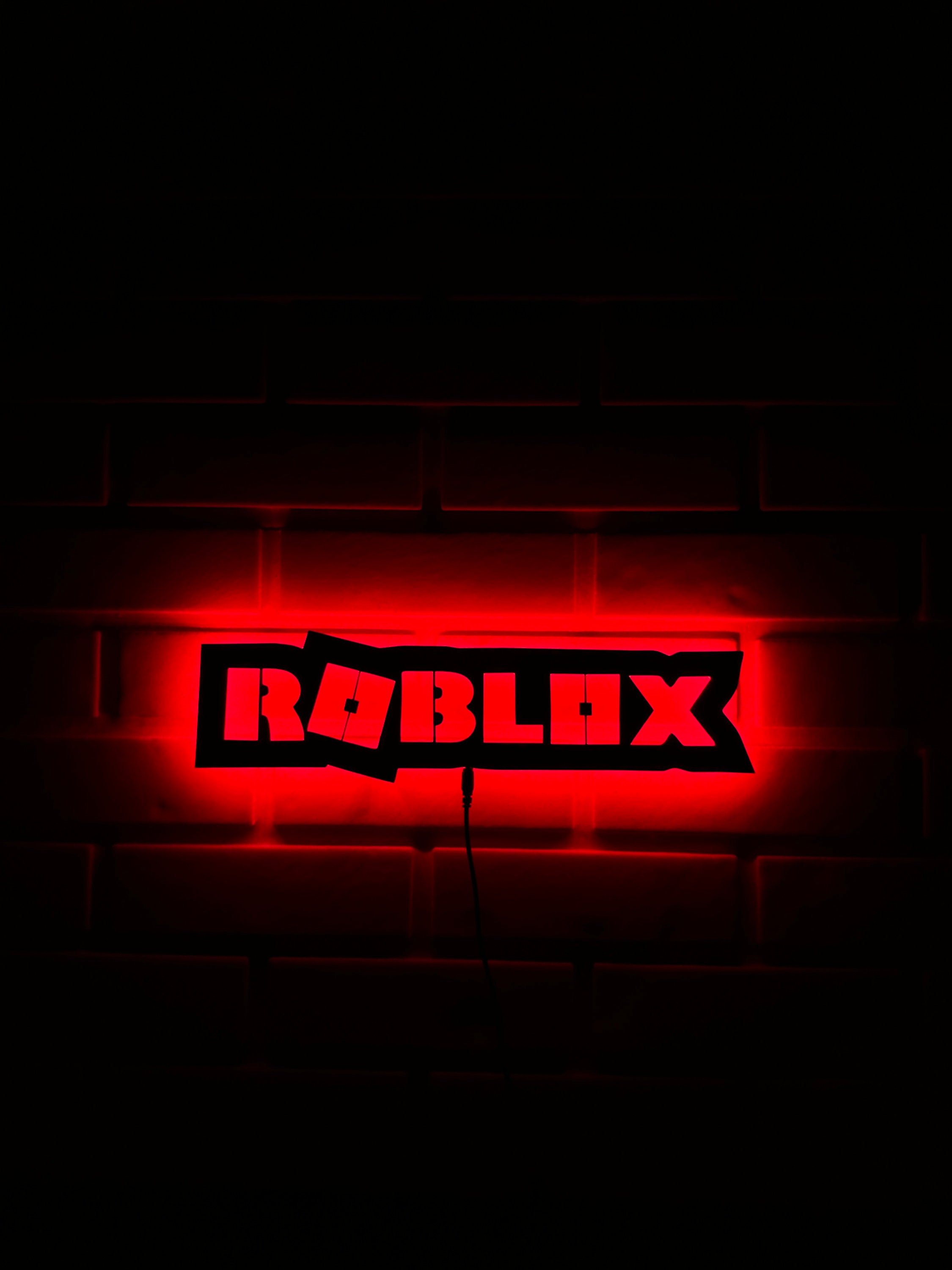 Roblox Gaming Led Sign, Roblox Wall Art, Roblox Wall Sign, Roblox Wall ...
