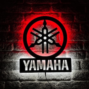 Yamaha Led Sign, Yamaha Wall Art, Yamaha Wall Sign, Yamaha Wall Decor ...