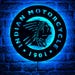 Indian Motorcycle Led Sign, Indian Motorcycle Wall Art, Indian ...