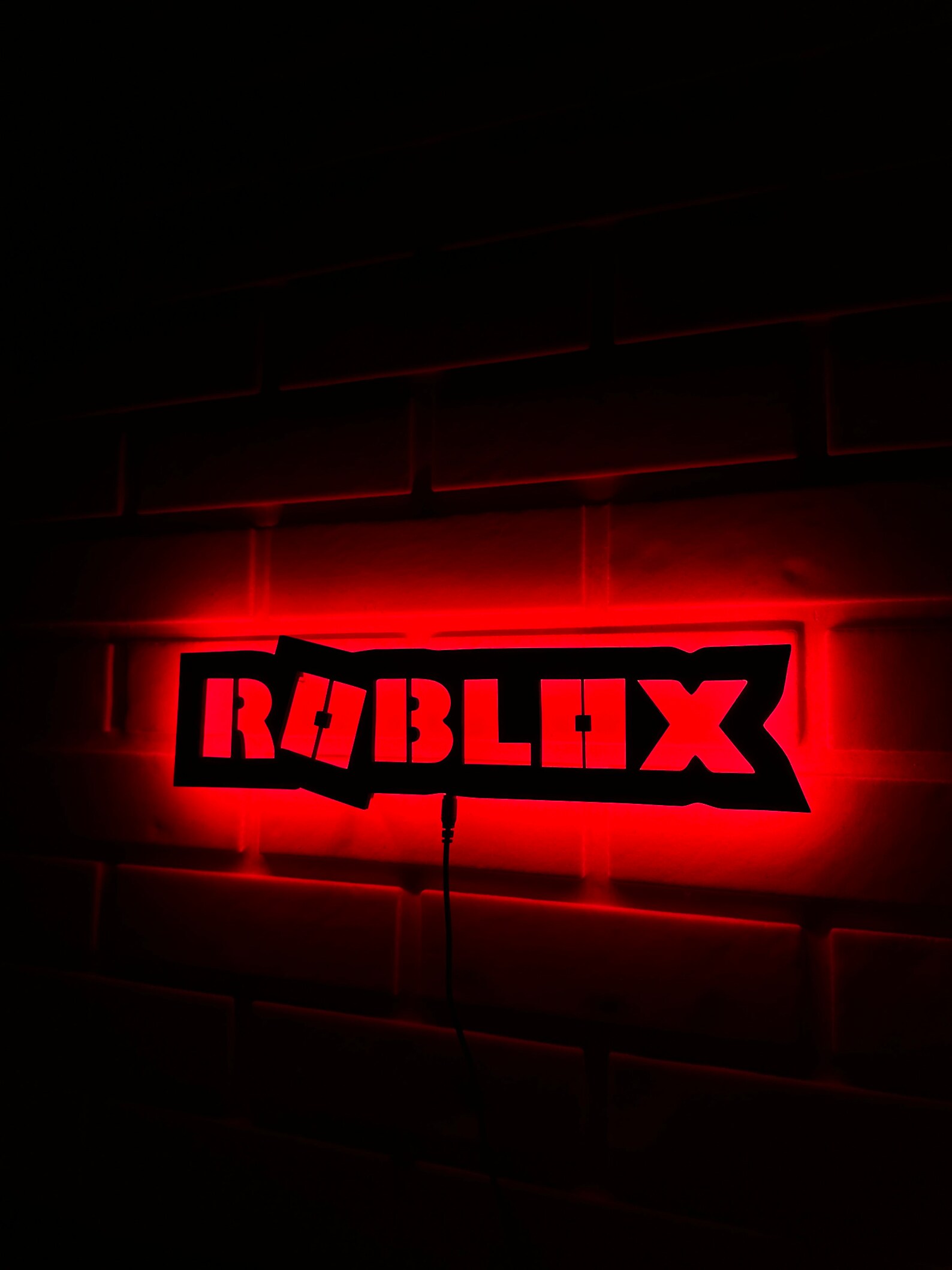 Roblox Gaming Led Sign, Roblox Wall Art, Roblox Wall Sign, Roblox Wall ...