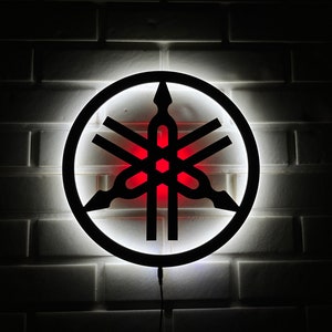 Yamaha Led Sign, Yamaha Wall Art, Yamaha Wall Sign, Yamaha Wall Decor ...