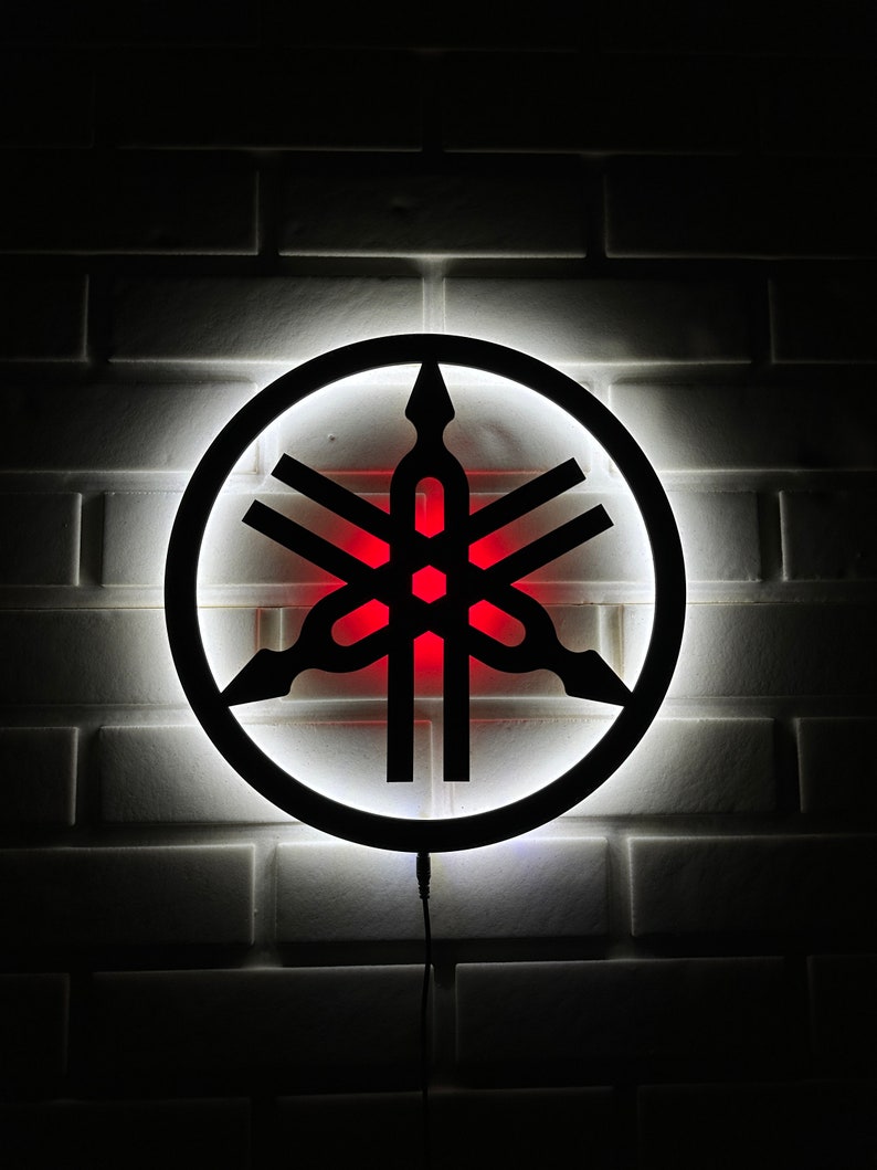 Yamaha Led Sign, Yamaha Wall Art, Yamaha Wall Sign, Yamaha Wall Decor ...