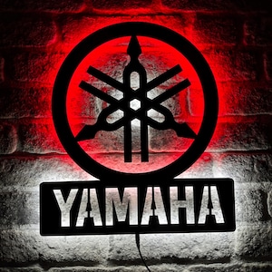 Yamaha Led Sign, Yamaha Wall Art, Yamaha Wall Sign, Yamaha Wall Decor ...