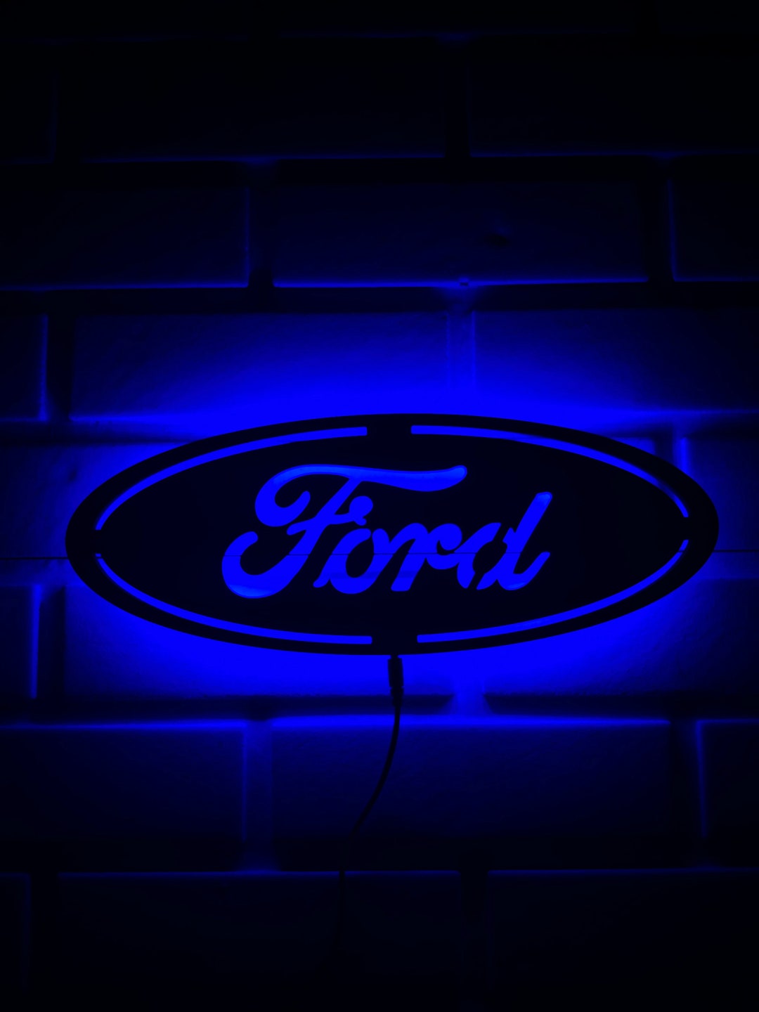 Ford Led Sign, Ford Wall Art, Ford Wall Sign, Ford Wall Decor, Ford ...