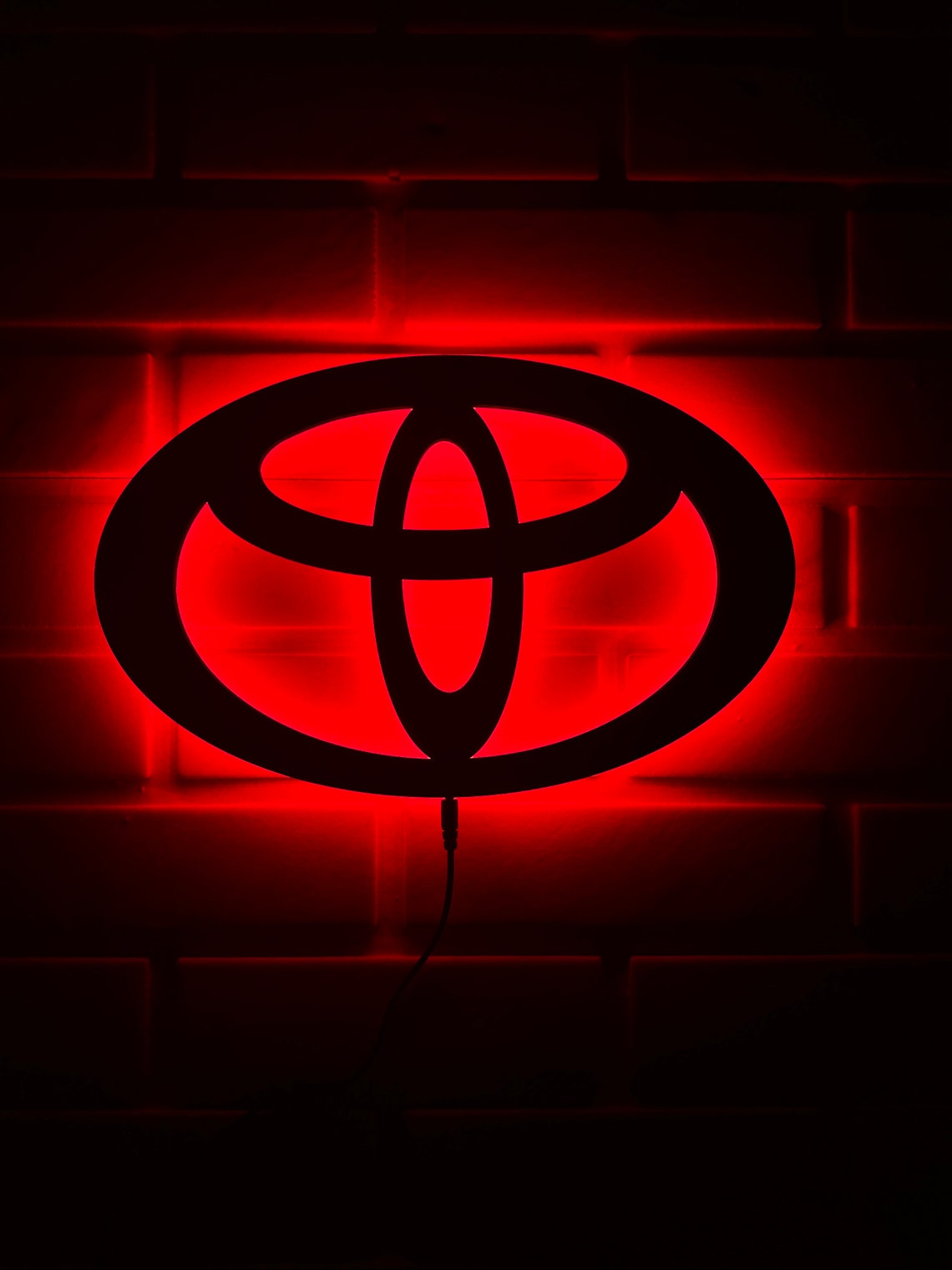 Toyota Led Sign, Toyota Wall Art, Toyota Wall Sign, Toyota Wall Decor ...