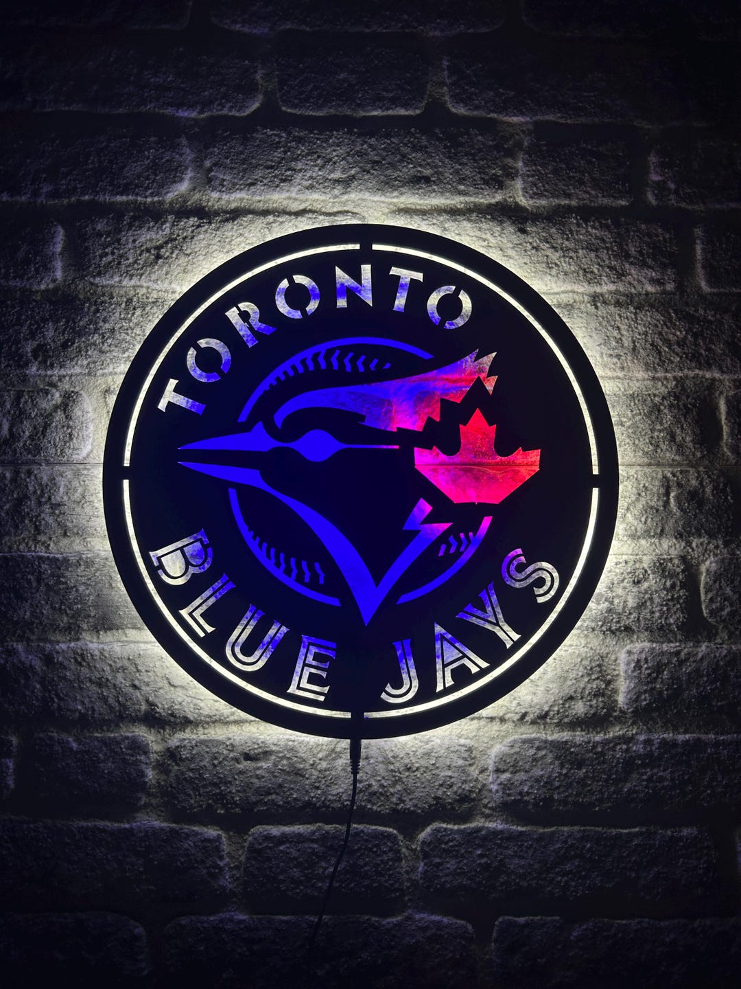 Toronto Blue Jays Led Sign, Toronto Blue Jays Wall Art, Toronto Blue ...