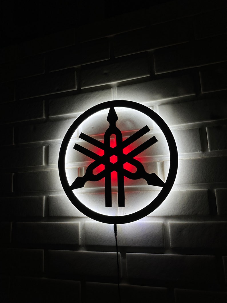 Yamaha Led Sign, Yamaha Wall Art, Yamaha Wall Sign, Yamaha Wall Decor ...